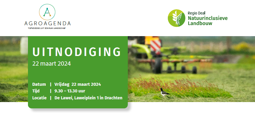 Uitnodiging netwerkbijeenkomst 22 maart 2024 - agroagendann.nl